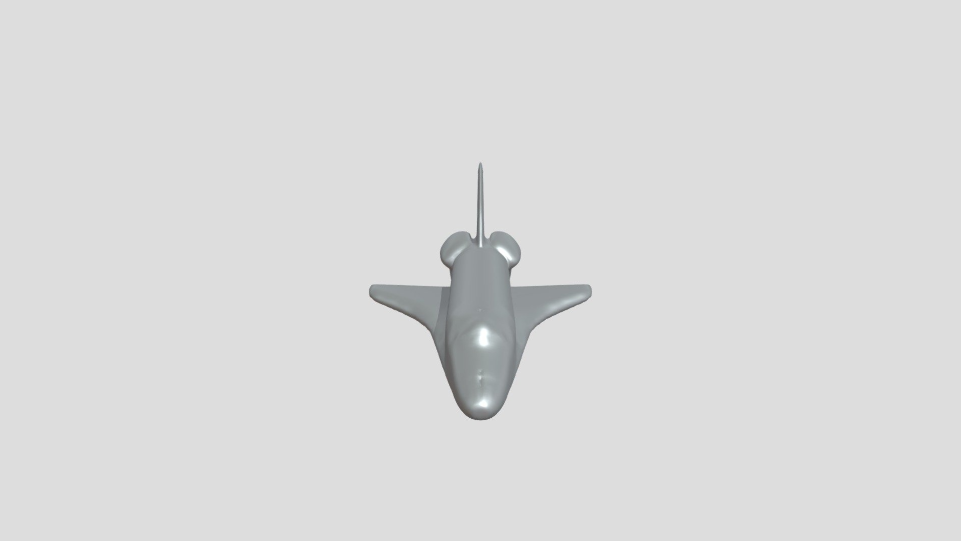 Space shuttle with wings and boosters - 3D model by xkarentt [d3f8ed1 ...