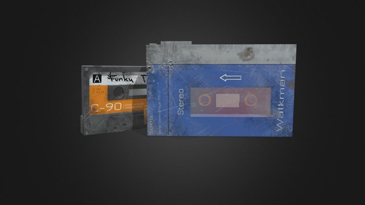 Walkman-retro 3D models - Sketchfab