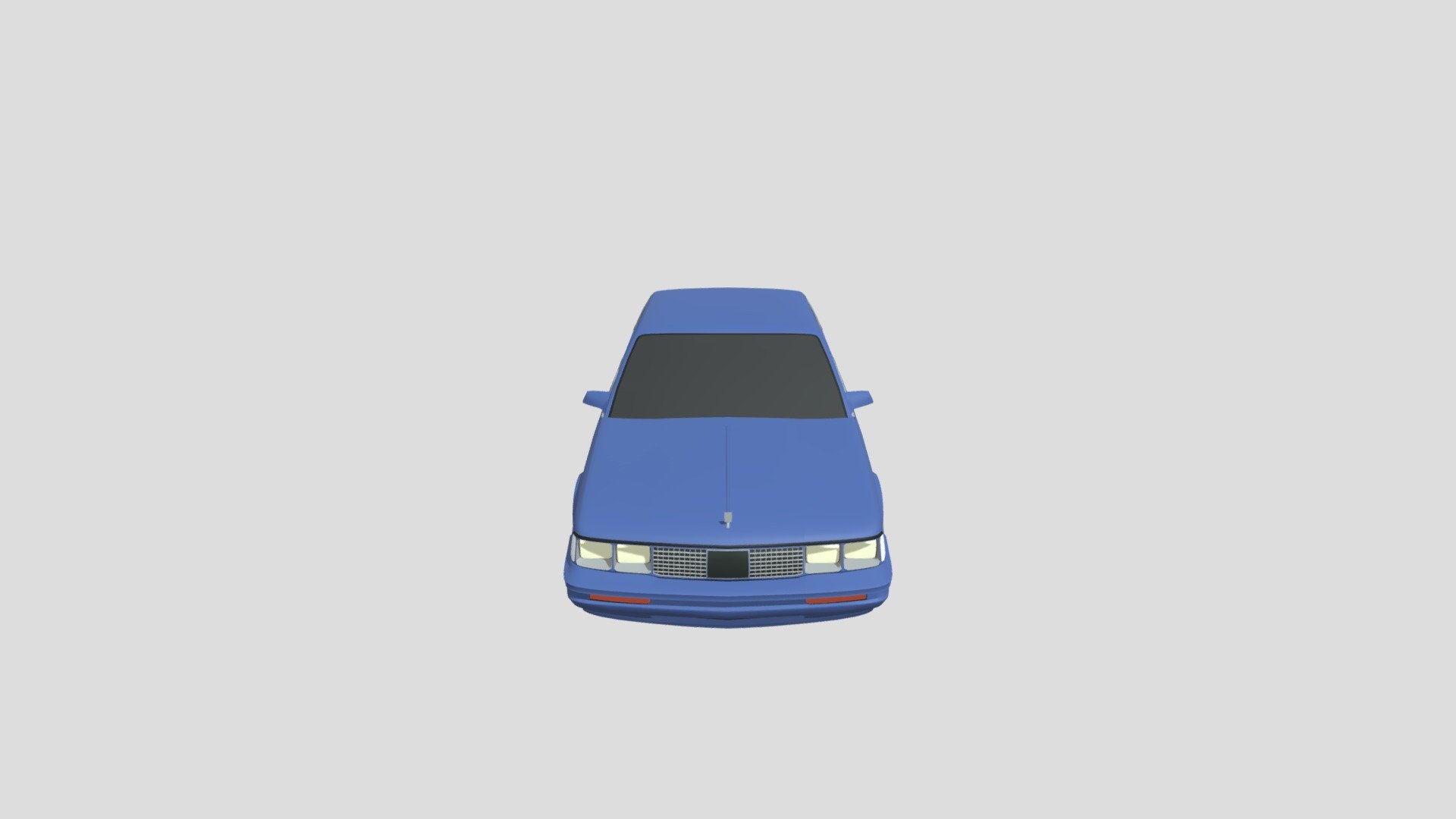 Oldsmobile Cutlass Ciera 1986 lowpoly 3Dprinting - Download Free 3D ...