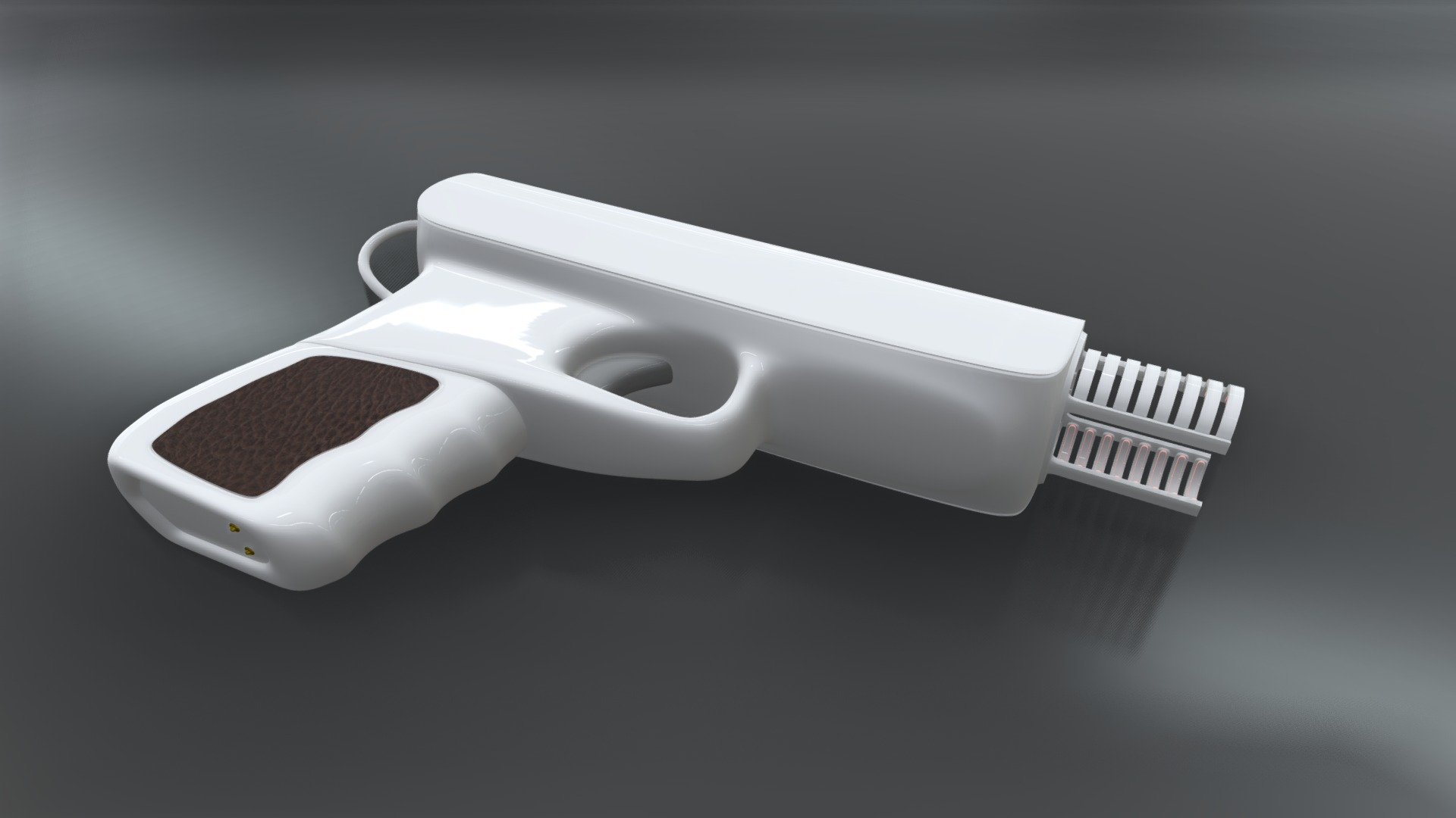 Futuristic gun - Download Free 3D model by wanderer (@wanderer2 ...