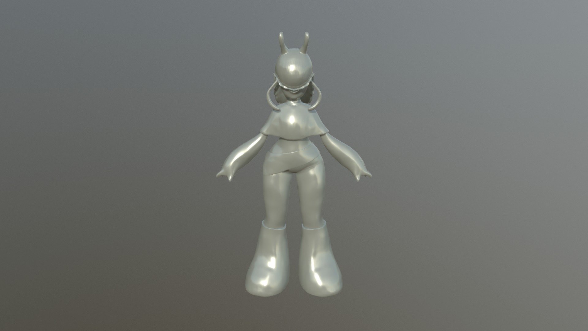 Slug Girl - 3D model by Deannafigueroa [d3fe37f] - Sketchfab