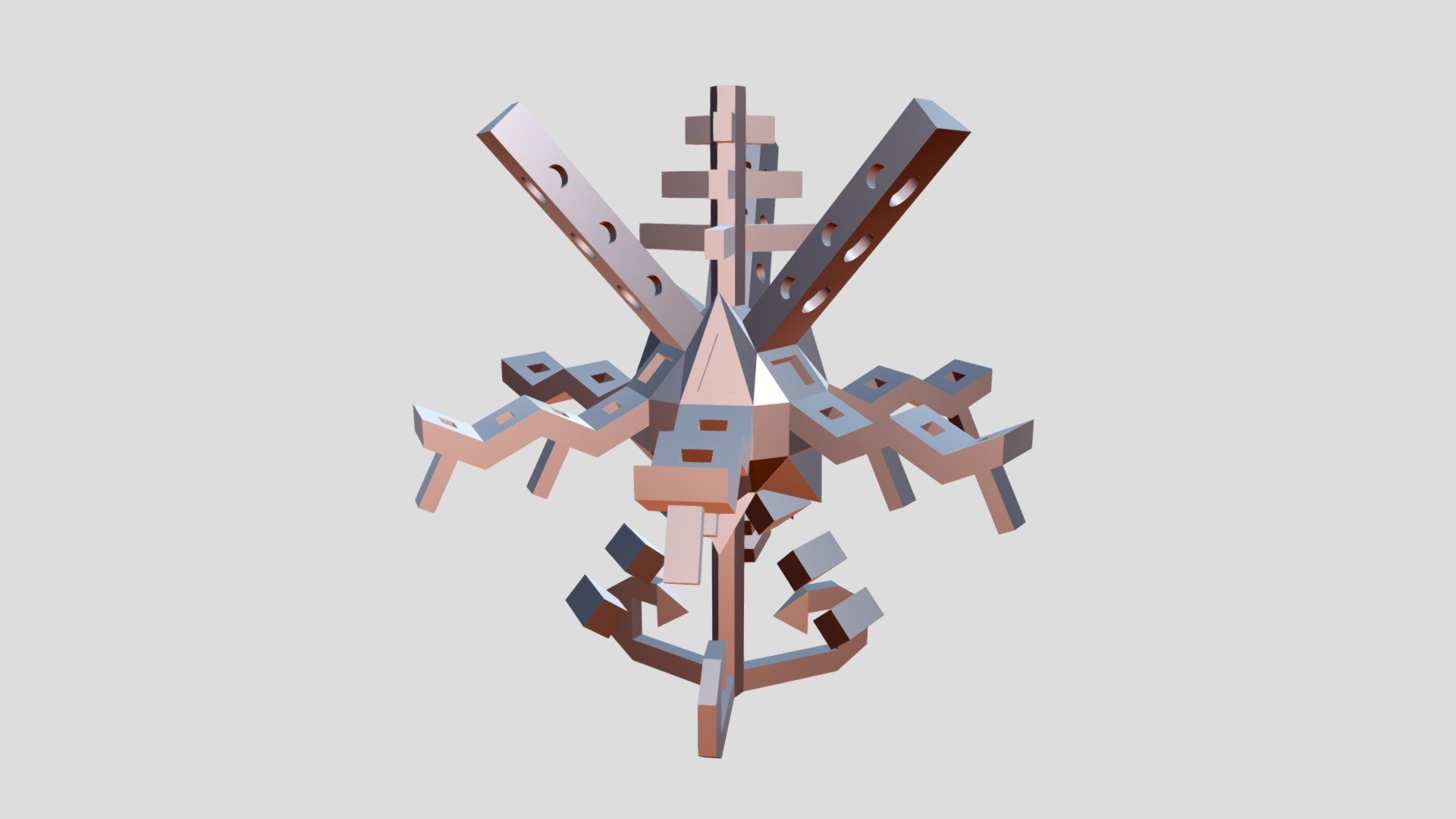An integrated Retractable Discombobulating Unit - Download Free 3D ...