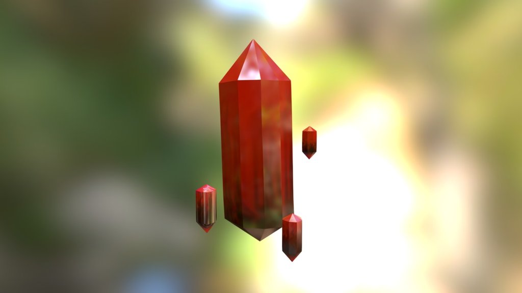 Floating Crystals - 3D model by Monique (@mo-mo) [d40147b] - Sketchfab