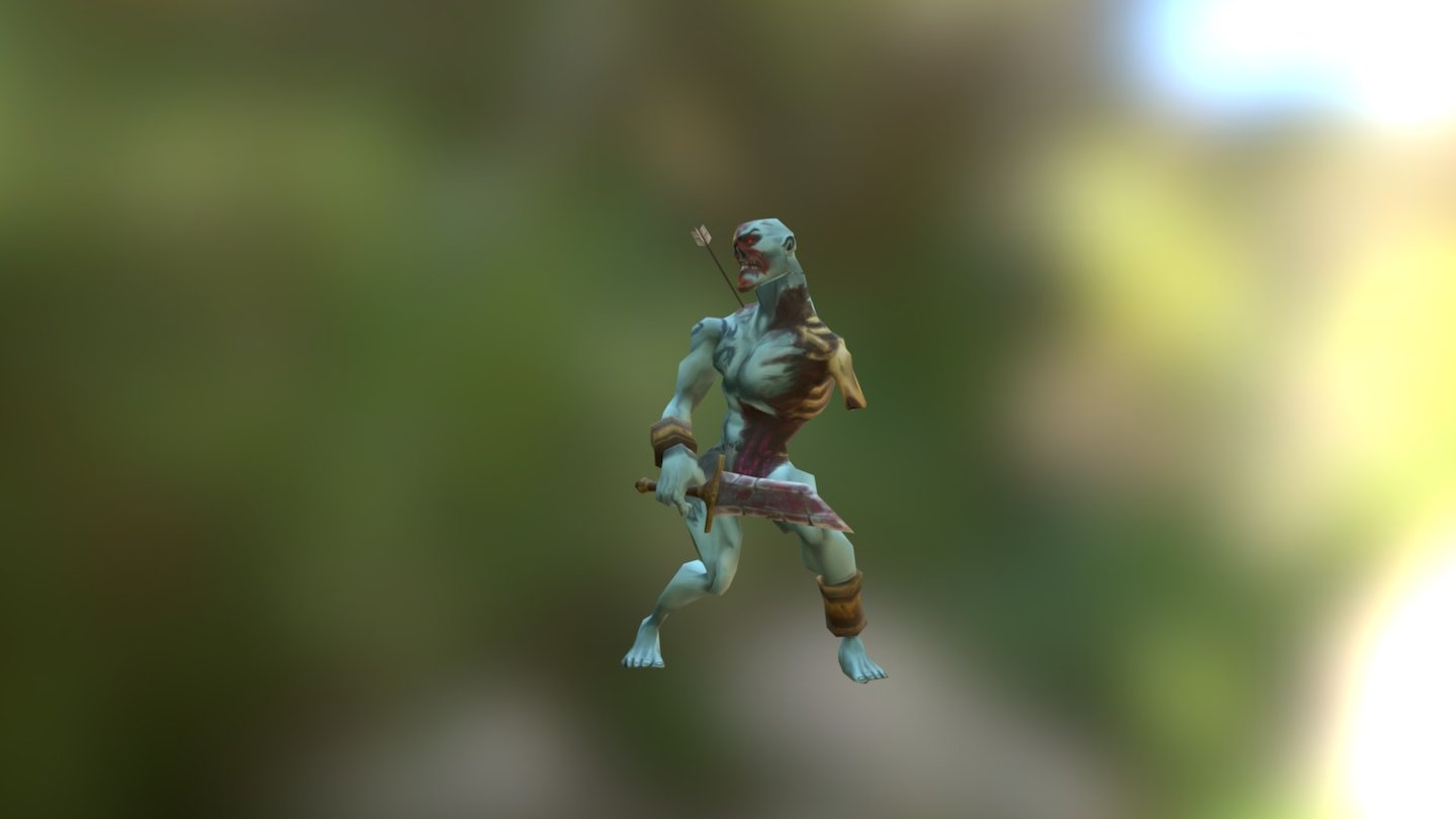 Undead walk forvard - 3D model by OldGameFan [d4015ab] - Sketchfab