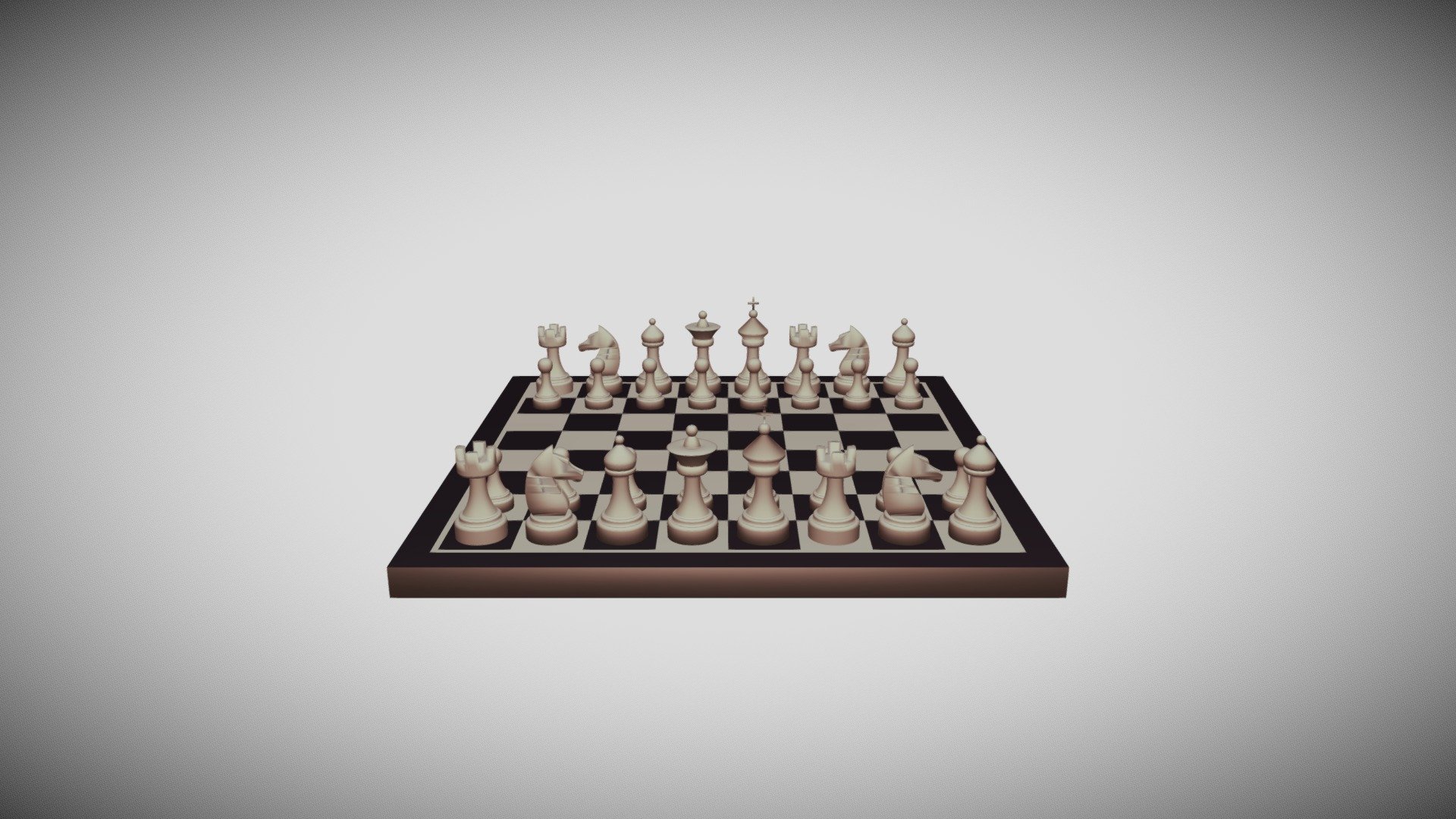 Chess - 3D model by TwentyTwenties [d40178c] - Sketchfab