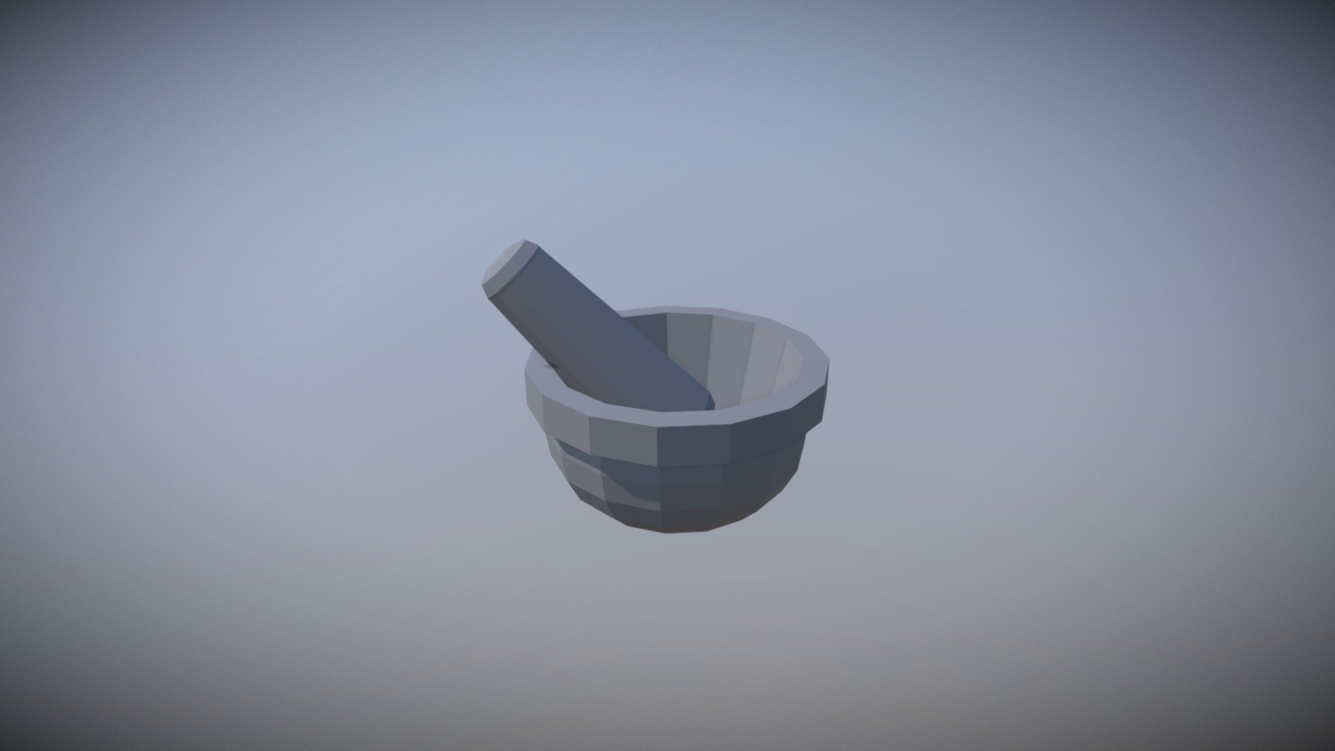 Mortar & Pestle - Download Free 3D model by Yecats (@yecats131 ...