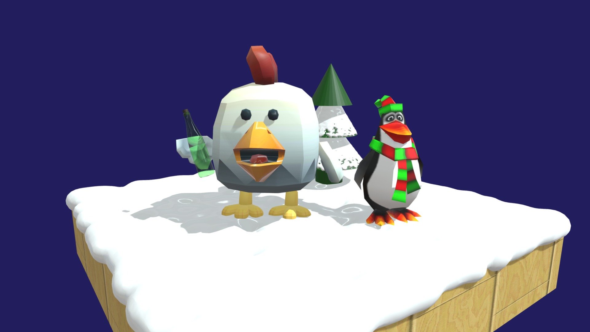 Christmas In Chicken Gun - Download Free 3D model by kreyt8042 [d406e29] - Sketchfab