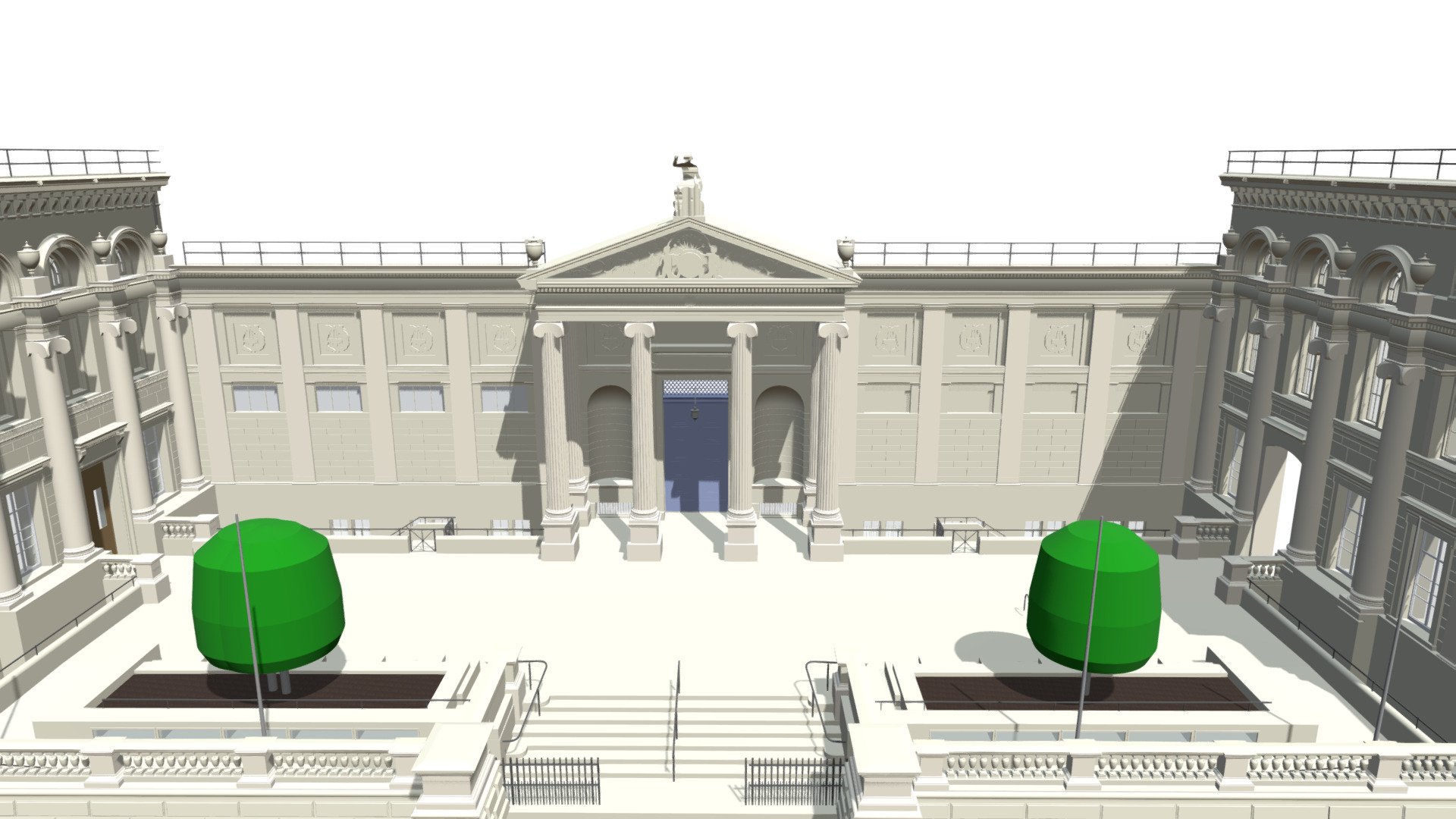 Ashmolean Museum - 3D Building Model (C) - 3D model by Holding Page ...