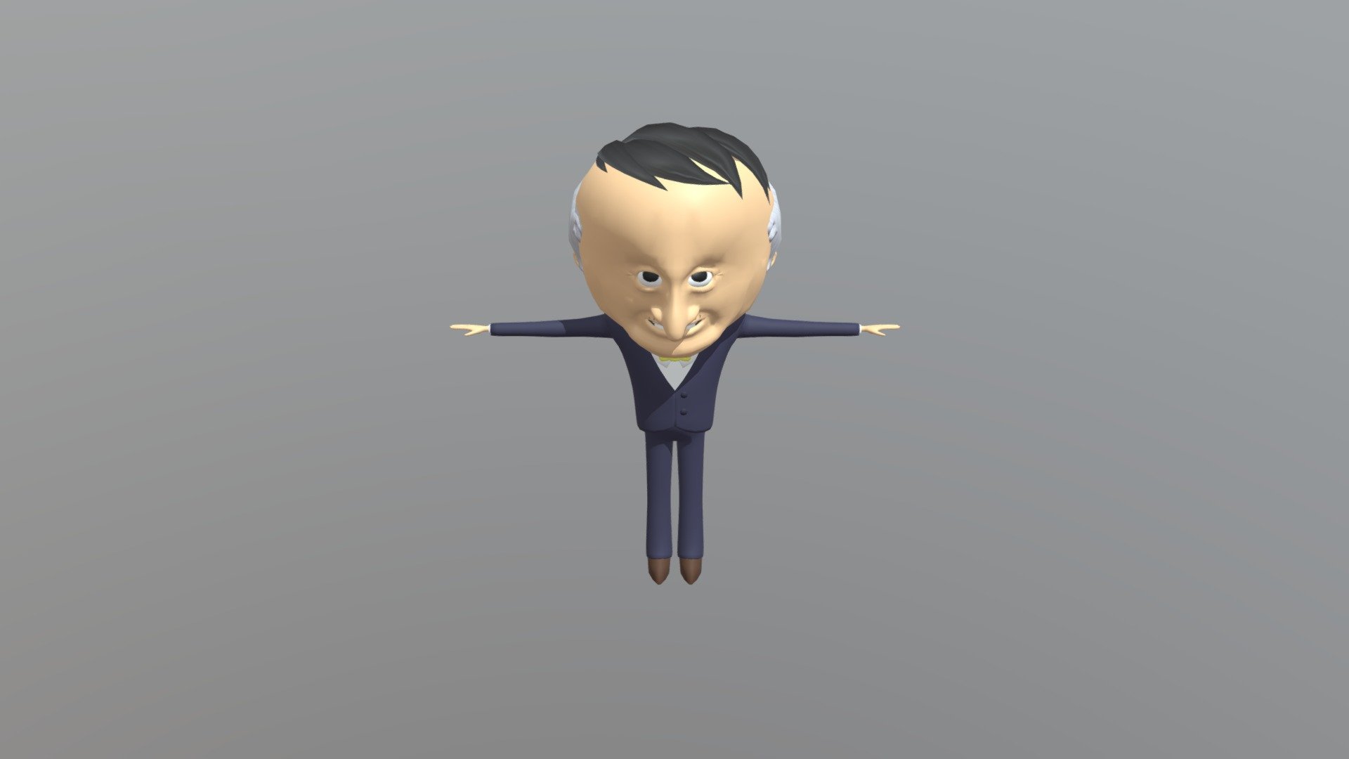 Mr. Boss - Smiling Friends - Download Free 3D model by Krodaken [d4088b9] - Sketchfab