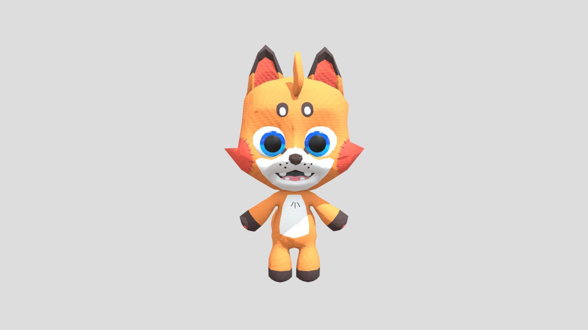 Pip the Fox - 3D model by raynart7 [d40a431] - Sketchfab