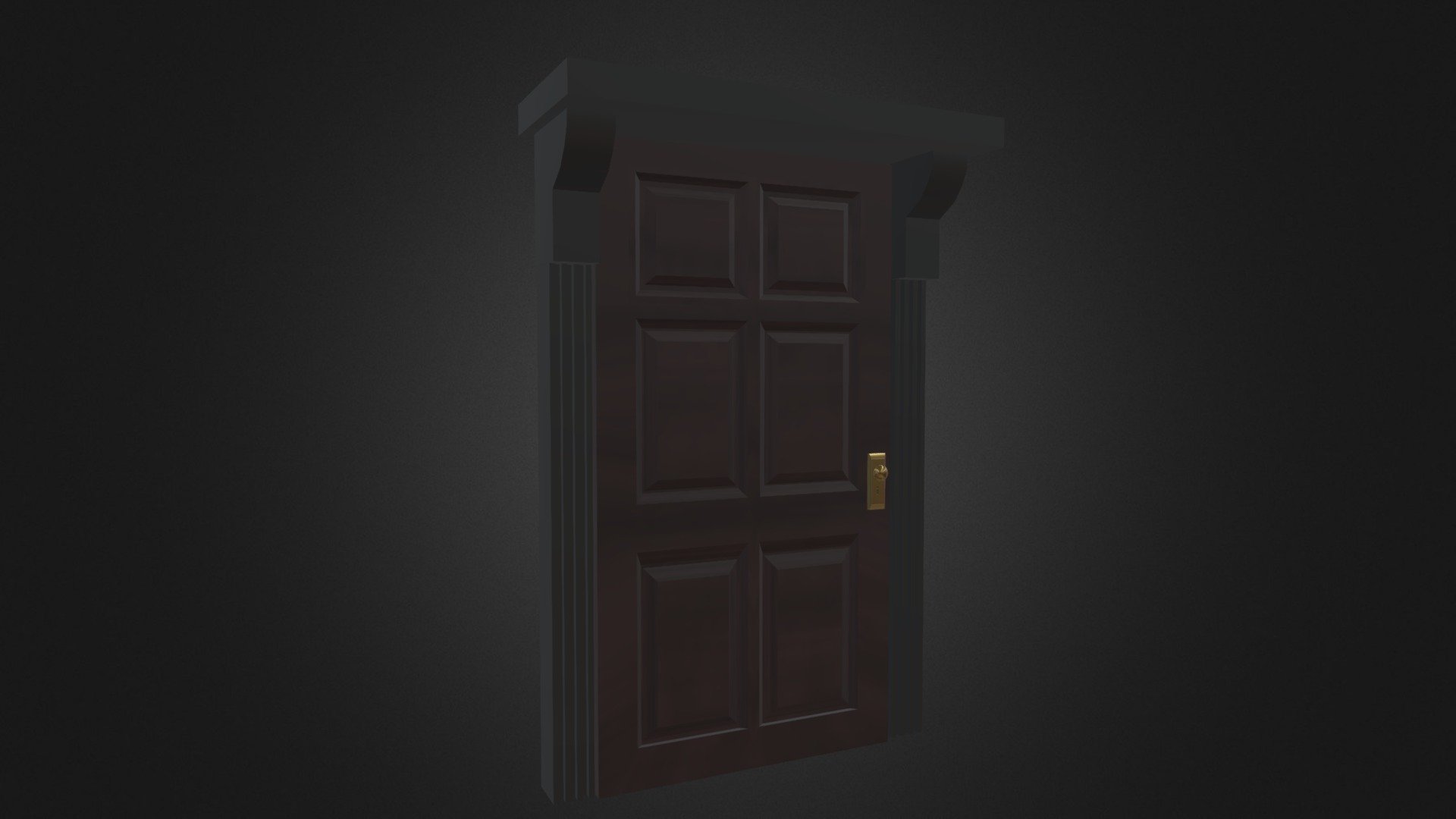 Door V1 - 3D model by dev-shawn [d40b625] - Sketchfab