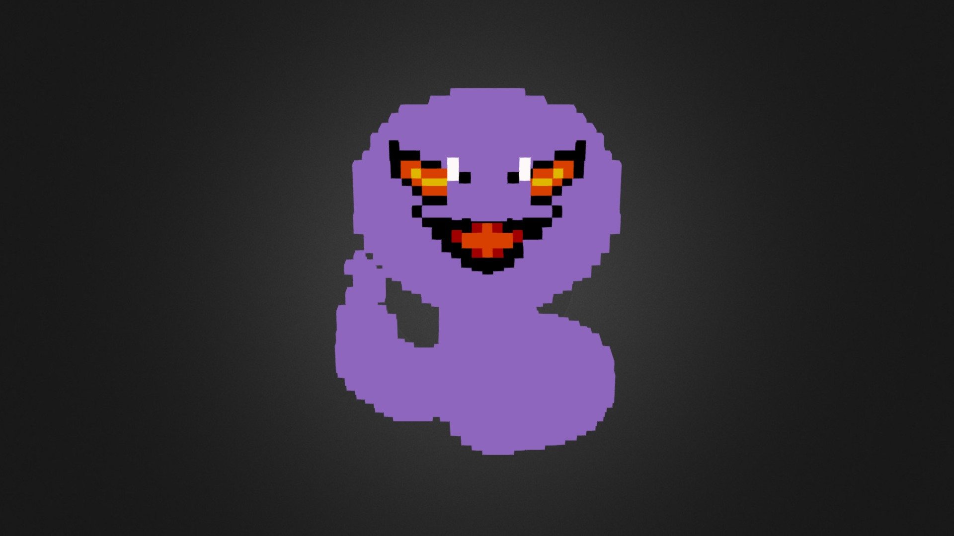 0024 Arbok - Voxel Art - 3D model by KerVox [d40b636] - Sketchfab