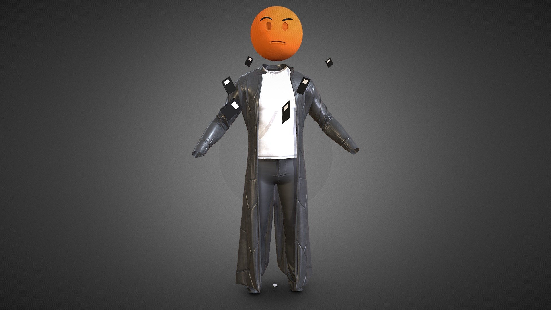 Angry Man (Nft Art) - Buy Royalty Free 3D model by neshallads [d40d03c ...