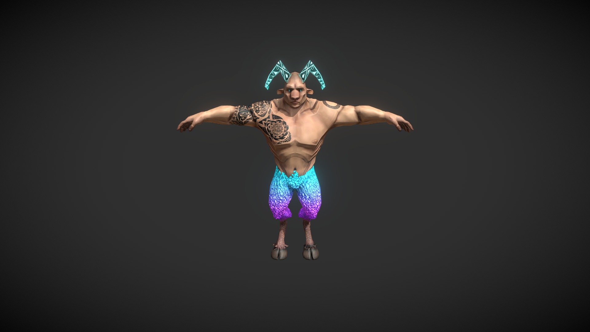 Faun - 3D model by Senuelo Animation (@Senuelo) [d40d384] - Sketchfab