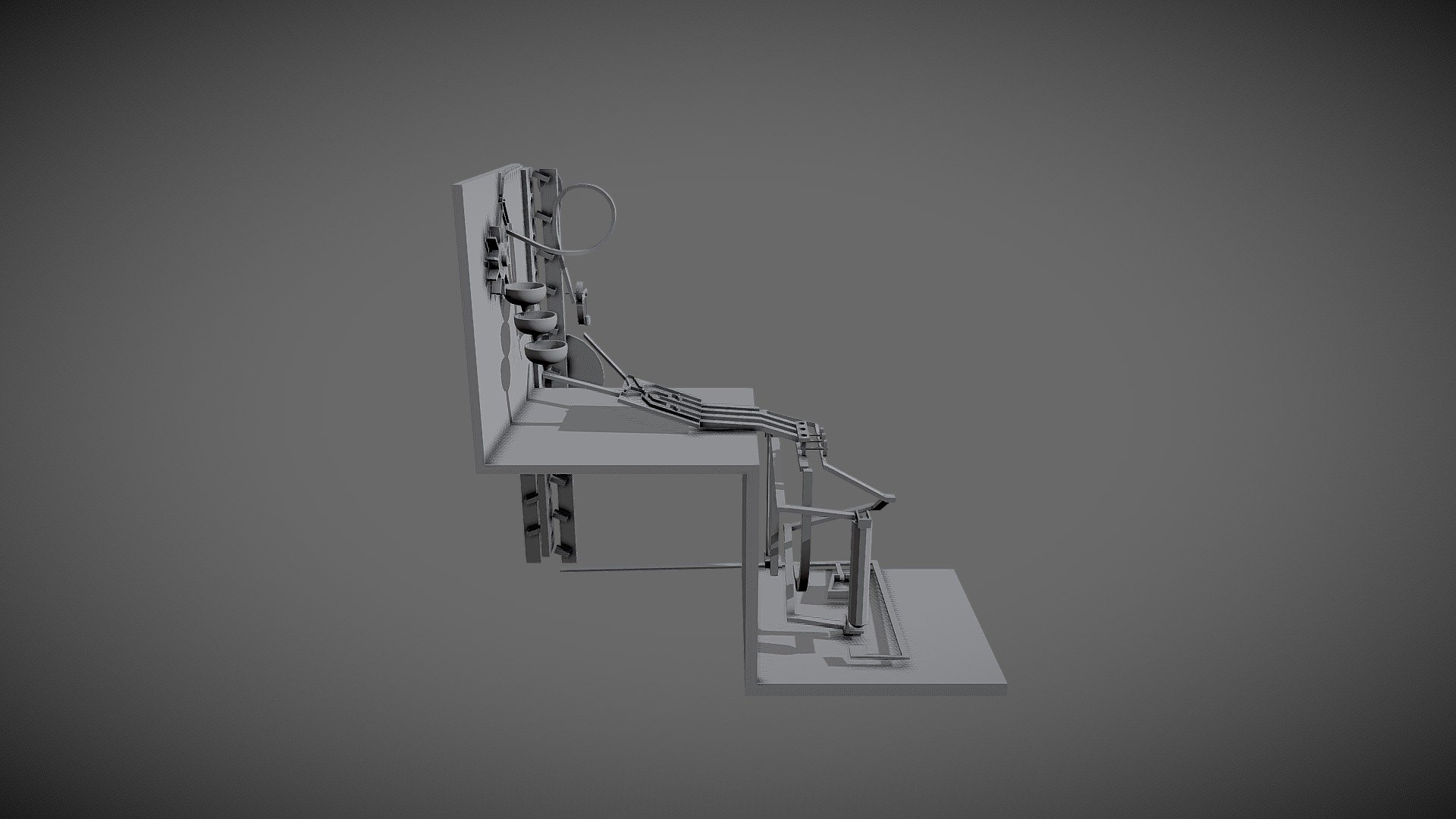 Marble Machine - 3D model by caiusbaro [d40d95a] - Sketchfab