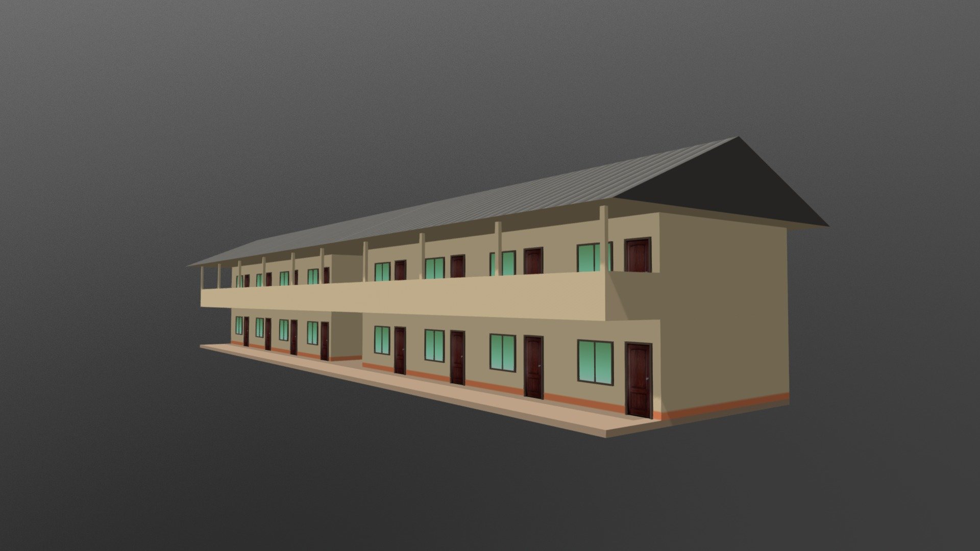 PF DORMITORY - 3D model by khaikpd [d40fbe3] - Sketchfab