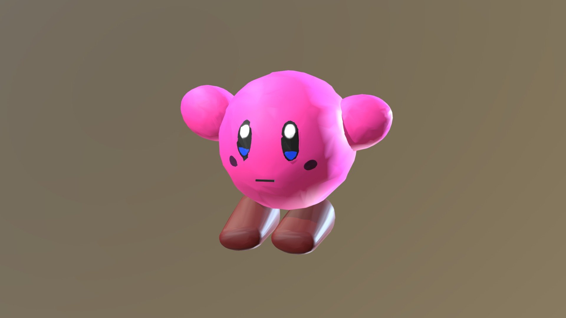 Kirby - 3D model by fr3ddyfer [d411d51] - Sketchfab
