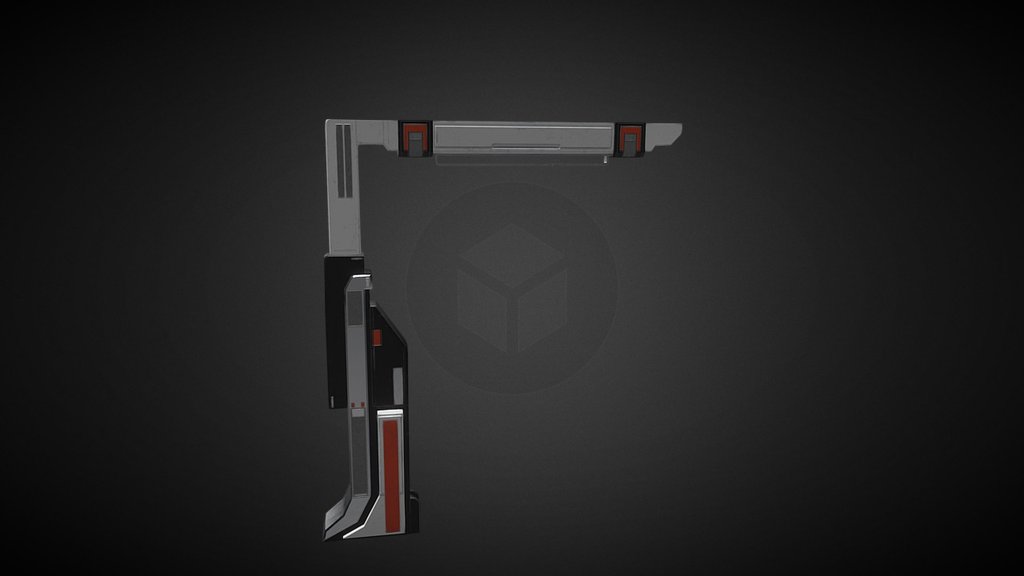 SCI-FI PILLAR - 3D model by aidenn7 [d4124aa] - Sketchfab