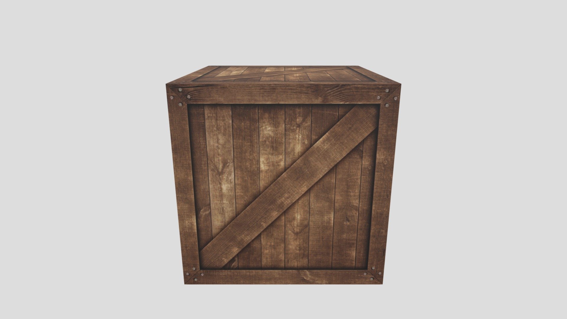 Wooden box - Download Free 3D model by namomahasitatapatreh [d412893 ...