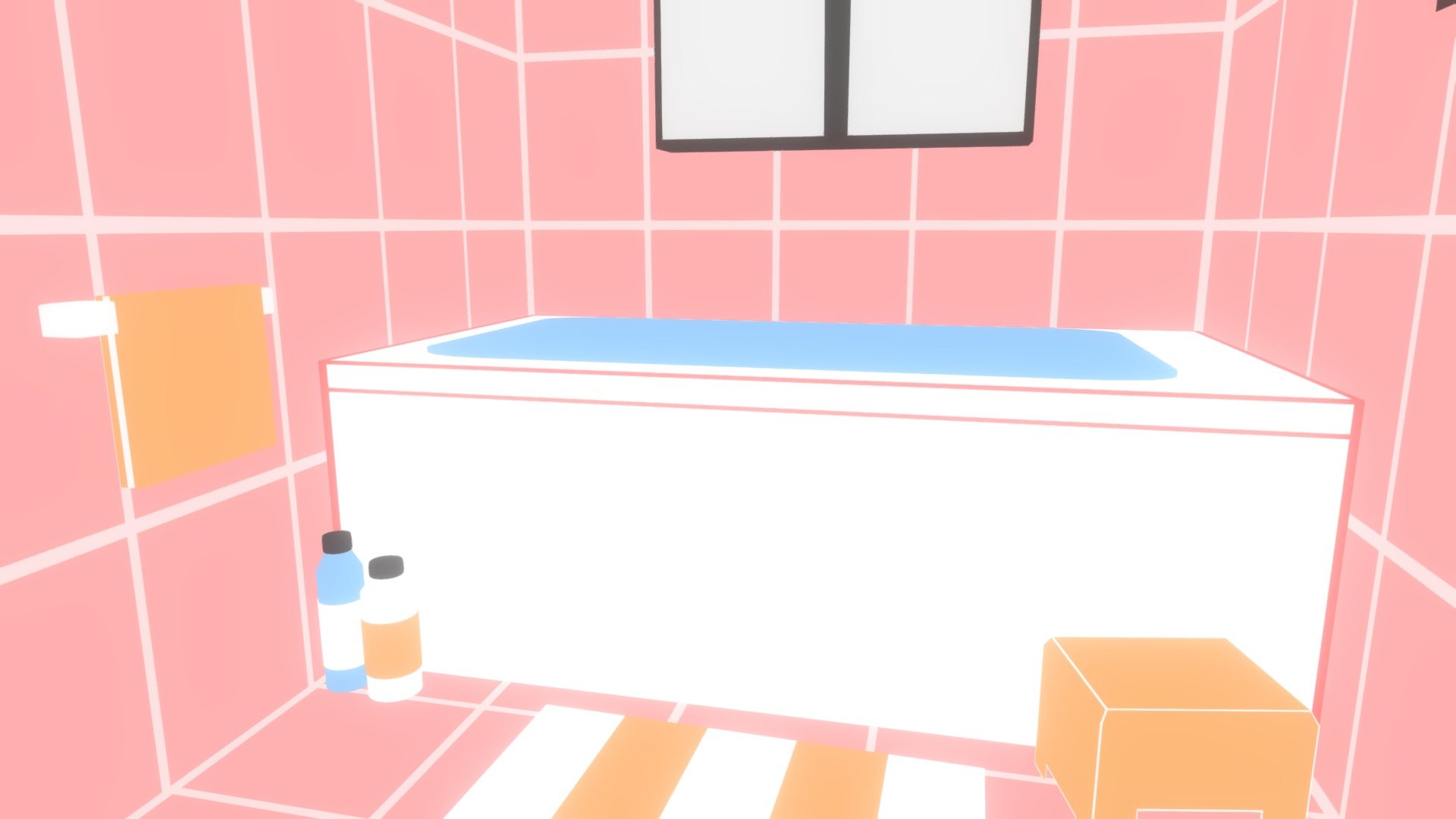 Bath Time - 3D model by Mun (@Mimimomo) [d416b92] - Sketchfab