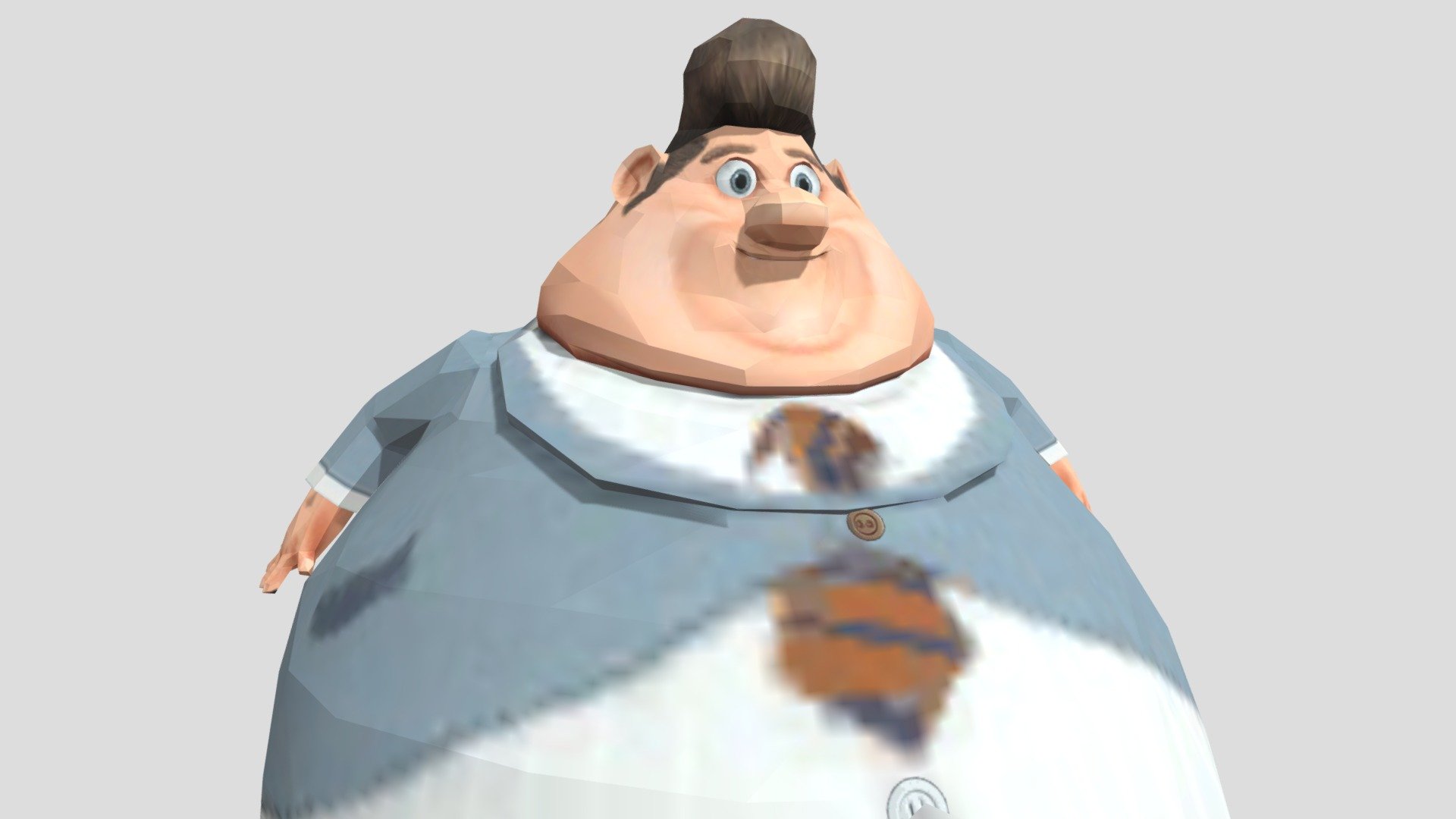 Fat Mayor Shelbourne Wii - Download Free 3D model by Fat Mayor ...