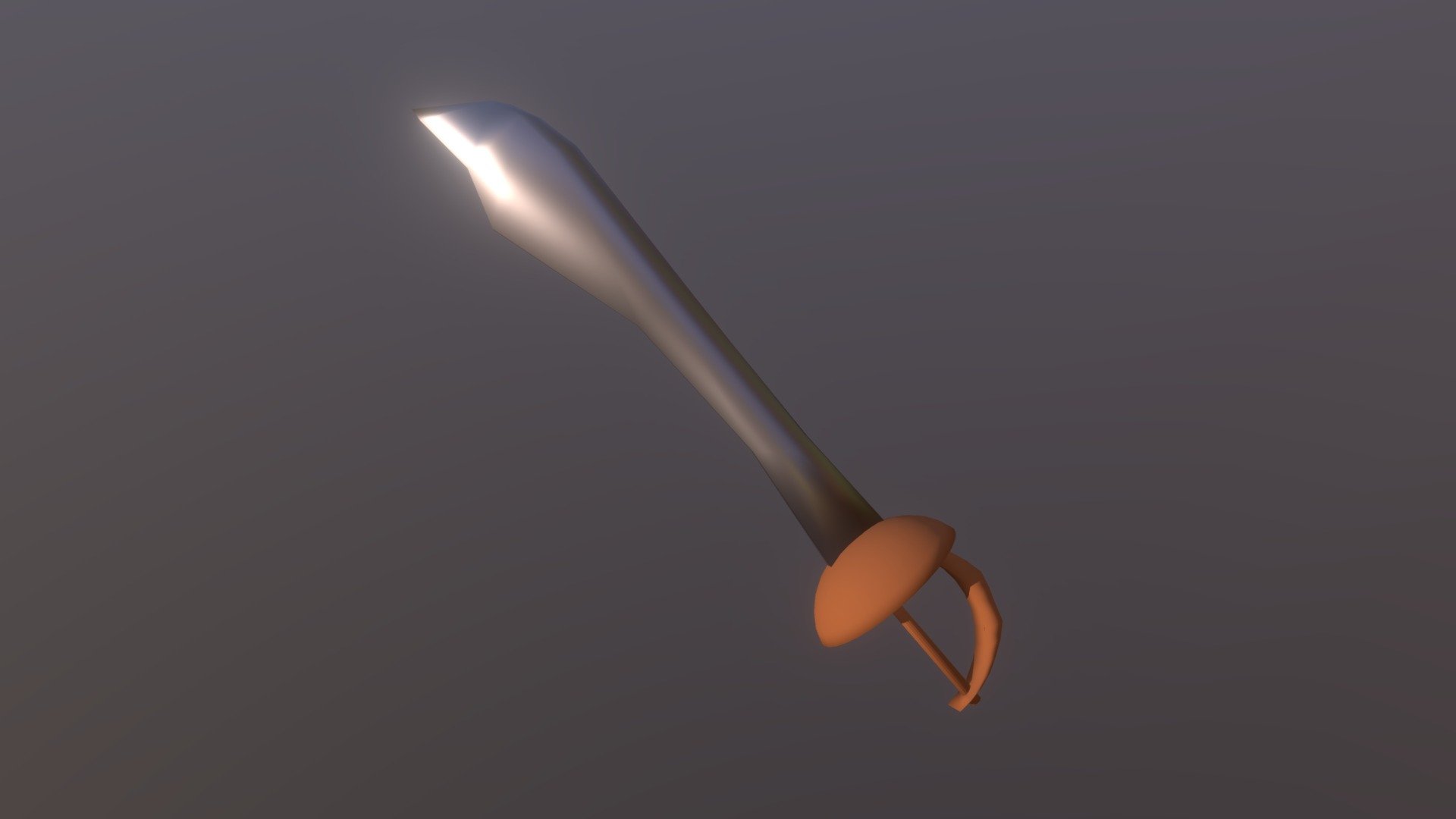 Cimitarra basica - 3D model by Lucas Menezes (@lucasmenezes) [d419419 ...