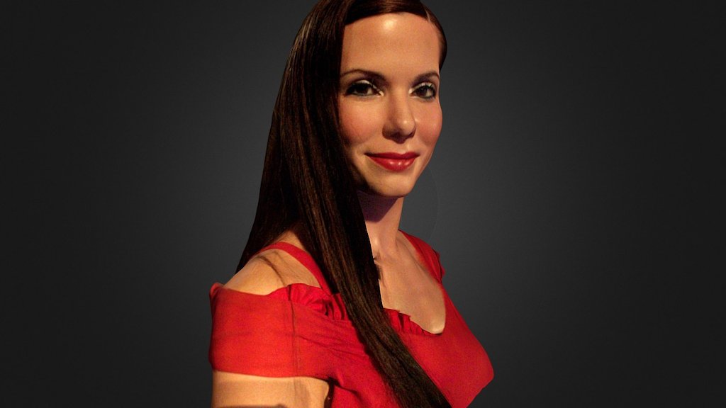 sandra bullock - 3D model by tipatat [d419a12] - Sketchfab