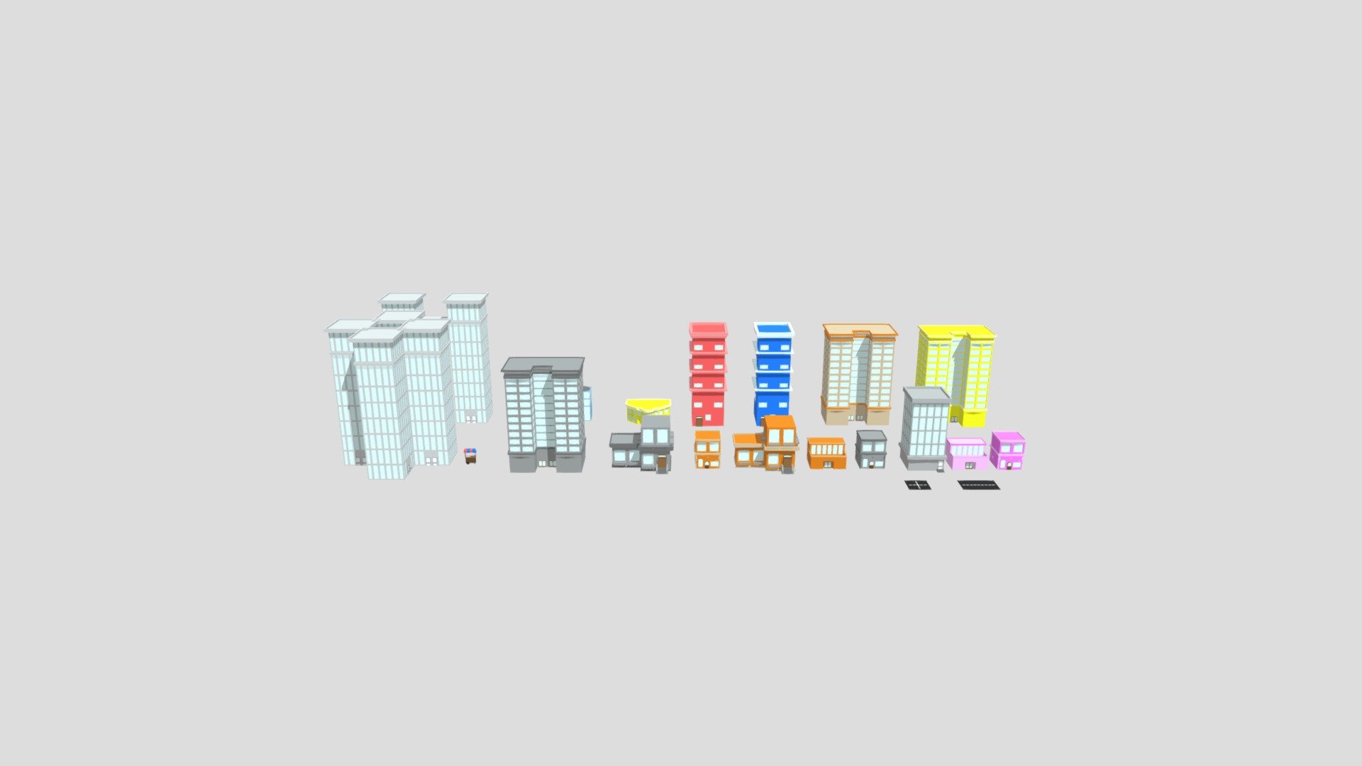 Builds - Download Free 3D model by LeoMiller [d41adc7] - Sketchfab