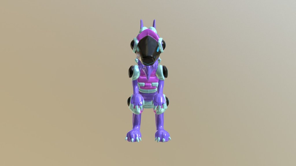 Diet Water the Protogen (commission) - 3D model by TinyZip [d41c0f9 ...