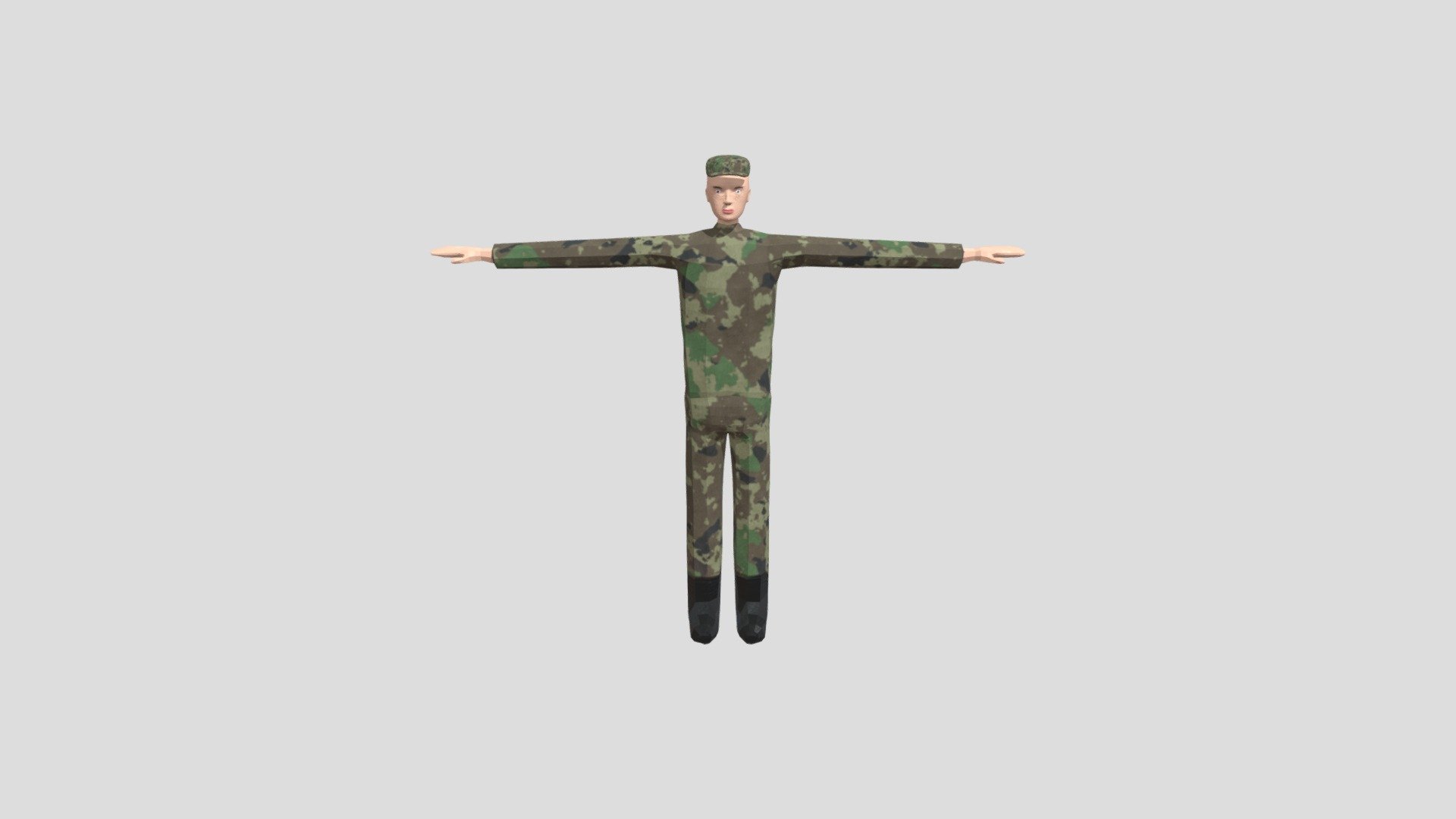 Military Man texture - 3D model by hugosuzuki [d41c7aa] - Sketchfab