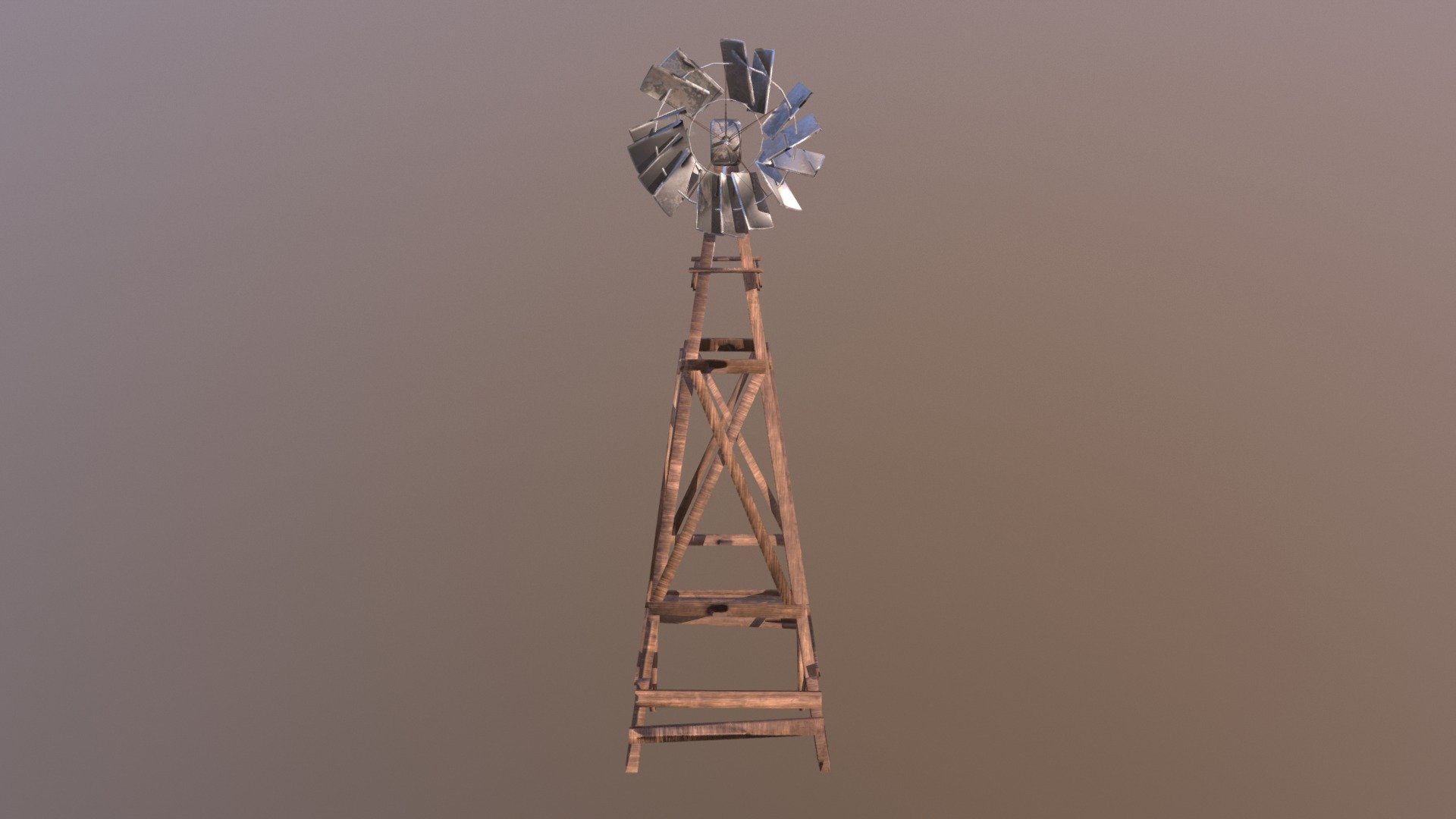 Old Windmill - 3D model by afrenette220 [d41dc96] - Sketchfab