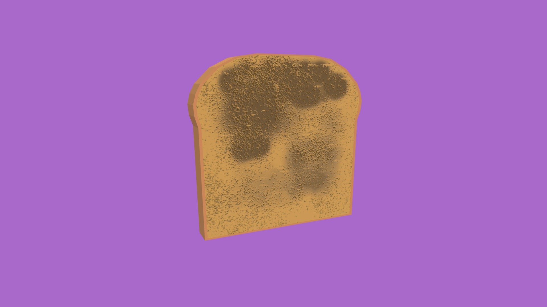 Toast bread - 3D model by cedricmenard [d41e2ab] - Sketchfab