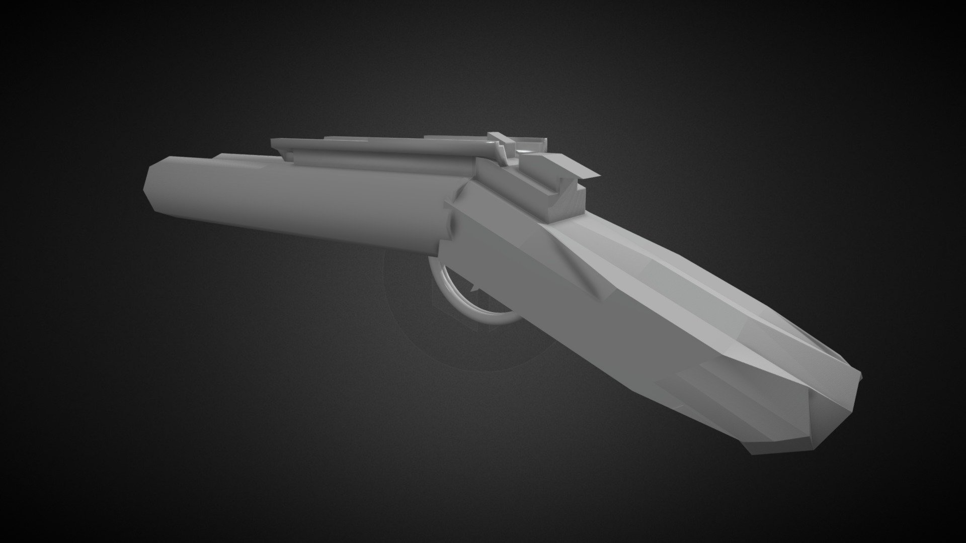 Low poly Double Barreled Shot Gun - Download Free 3D model by KinzEntertainments (@arun1232 ...