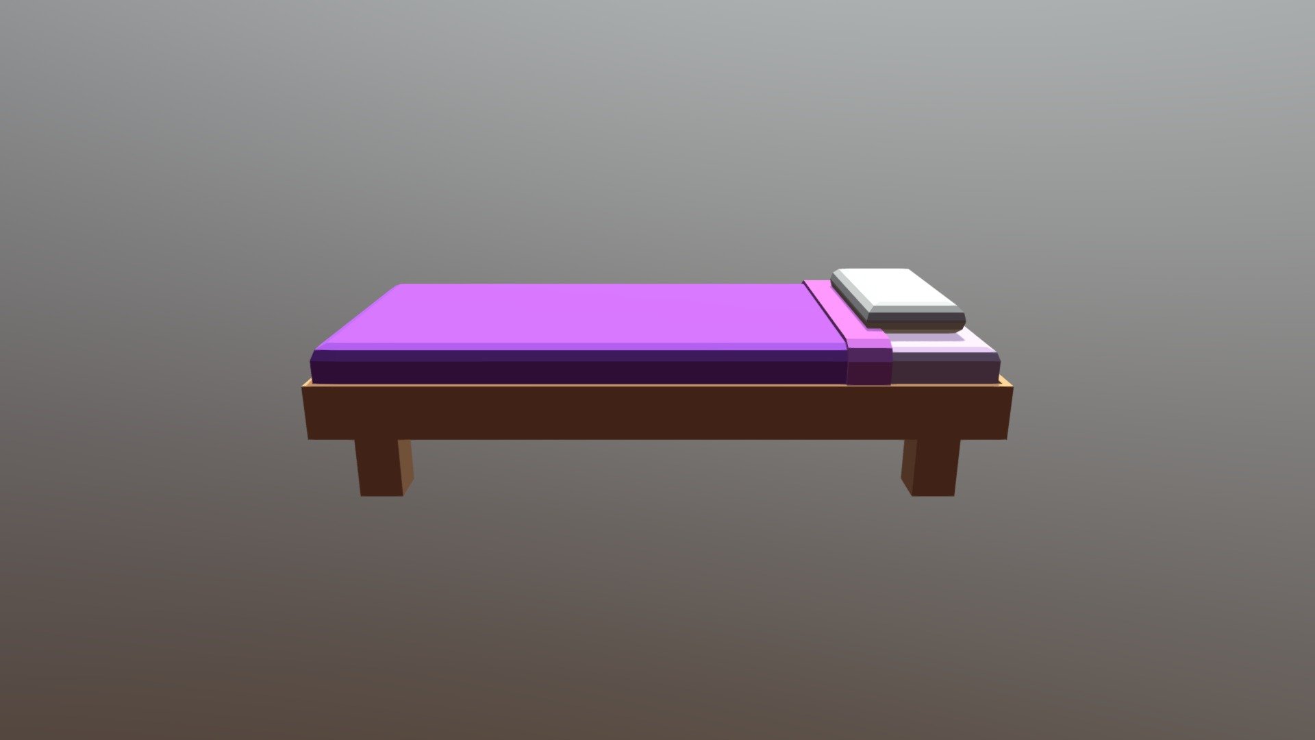 Single Bed - 3D model by honestdan [d41e951] - Sketchfab