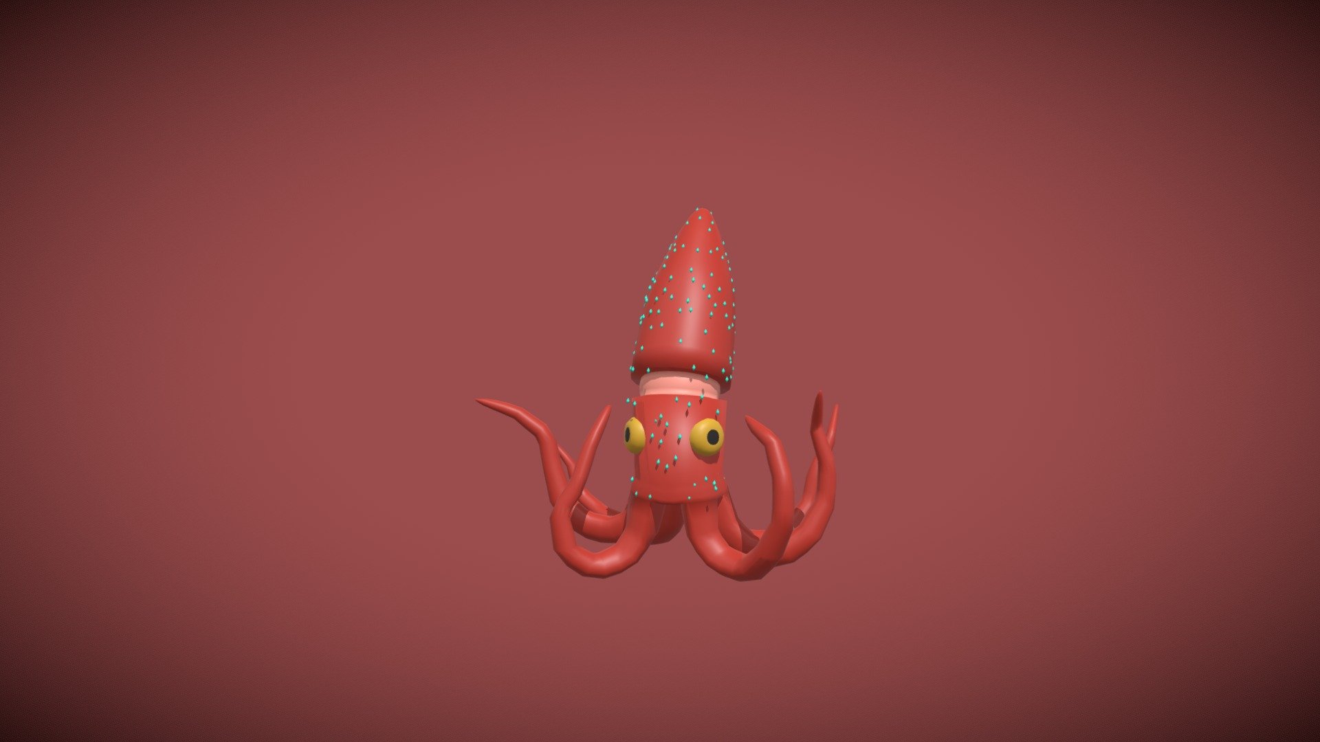 Squid - 3D model by Andre B. L. Vieira (@AndreBLV) [d41f0b1] - Sketchfab