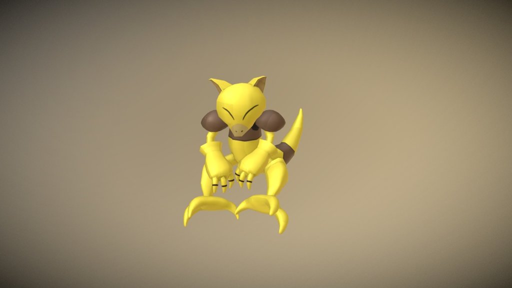 Abra Remake - 3D model by DanNup [d41f3ba] - Sketchfab