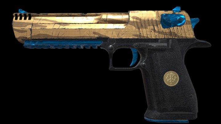 Deagle 3D models - Sketchfab