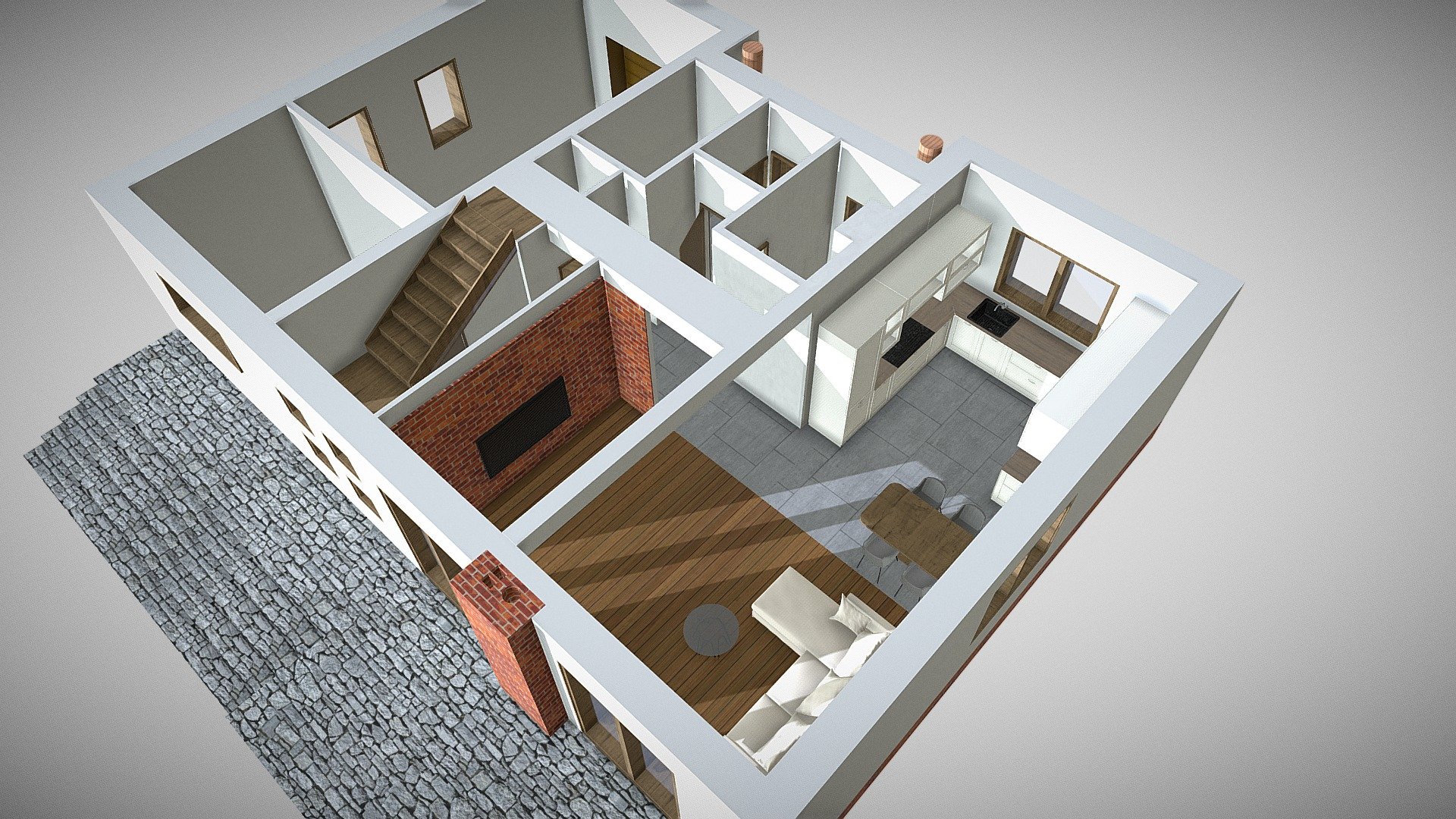 dziwiszow przebudowa - 3D model by awsz [d41f88e] - Sketchfab