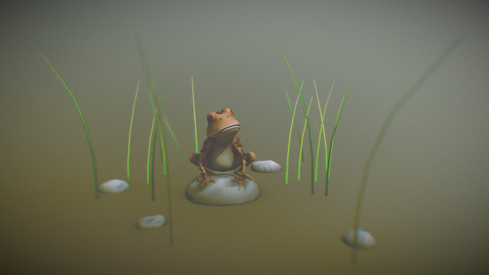 [8] Toad _ Inktober 2023 - 3D model by Glub (@GlubGraphics) [d42278c ...