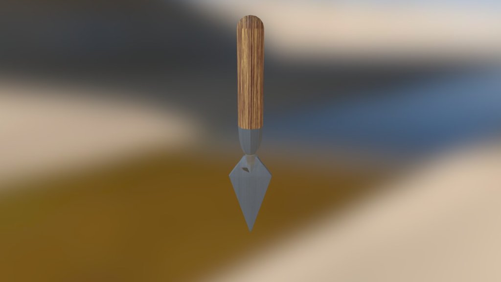 Trowel - 3D model by Daniel Freeman (@freedan) [d4255c3] - Sketchfab