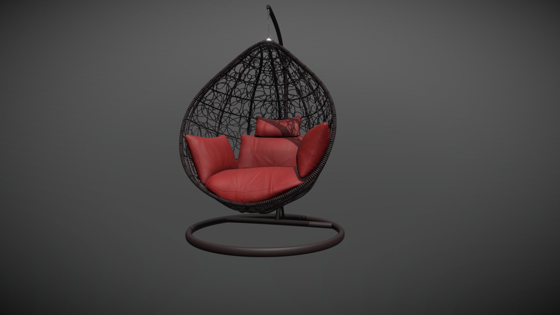 Hanging Chair Mesh - 3D model by poulami [d425bac] - Sketchfab