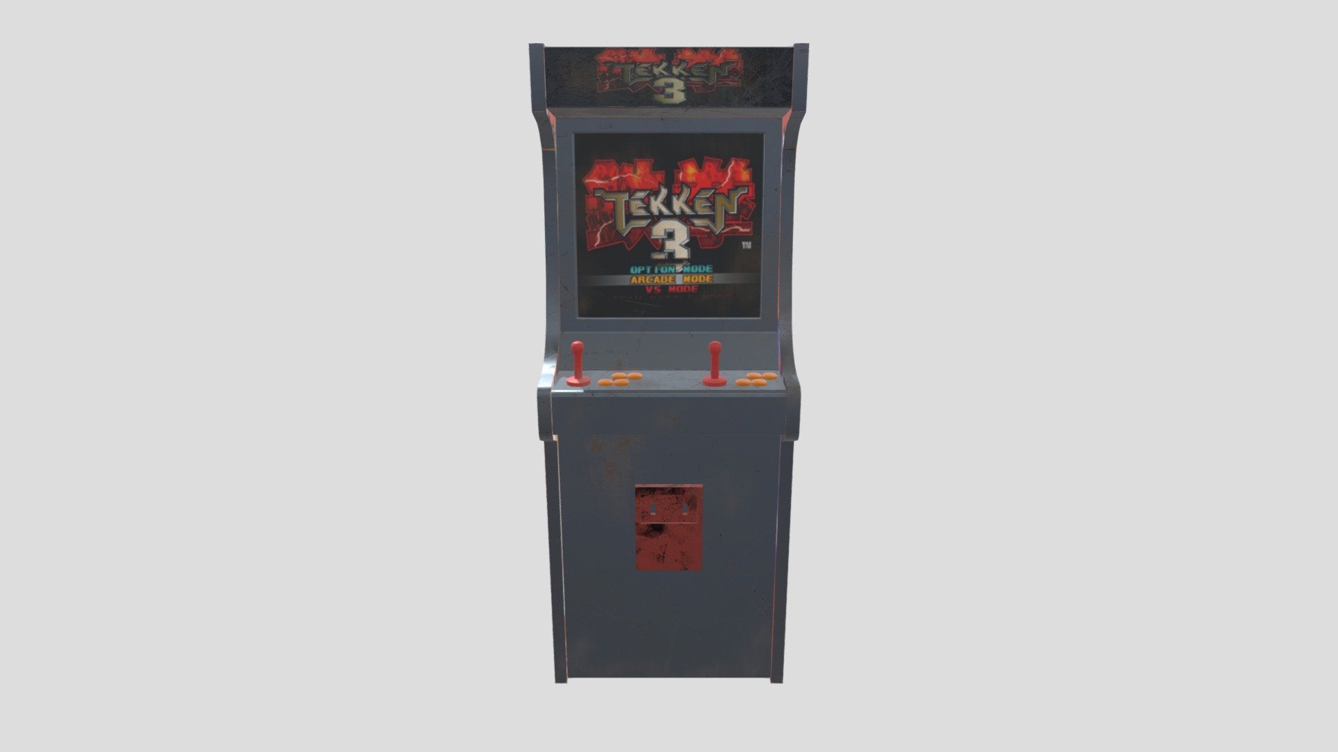 arcade game machine - 3D model by 1Nox [d426e6b] - Sketchfab