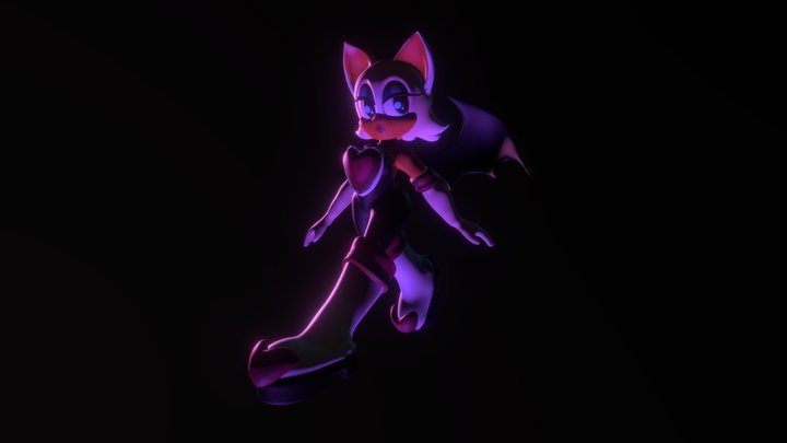 Rougethebat 3D models - Sketchfab