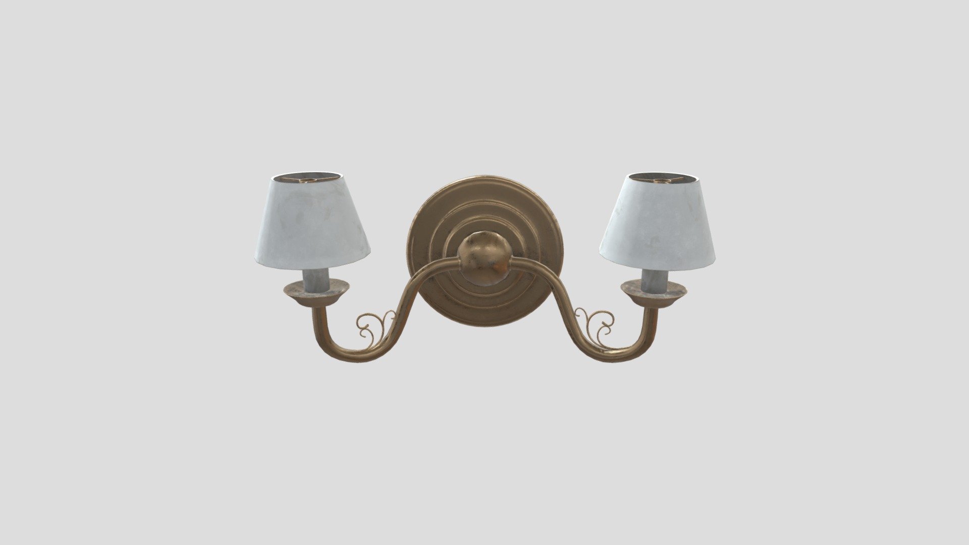 Classic Wall Lamp - 3D model by sang.nguyenn2996 [d428847] - Sketchfab