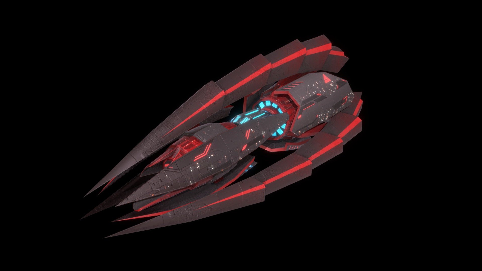 [Starship Battle] New Boss - 3D model by DamageK [d429157] - Sketchfab