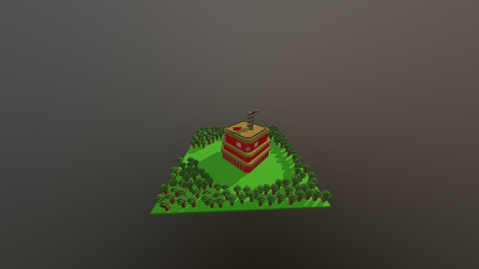 Projet modélisation voxel - Download Free 3D model by david.ungu18 ...