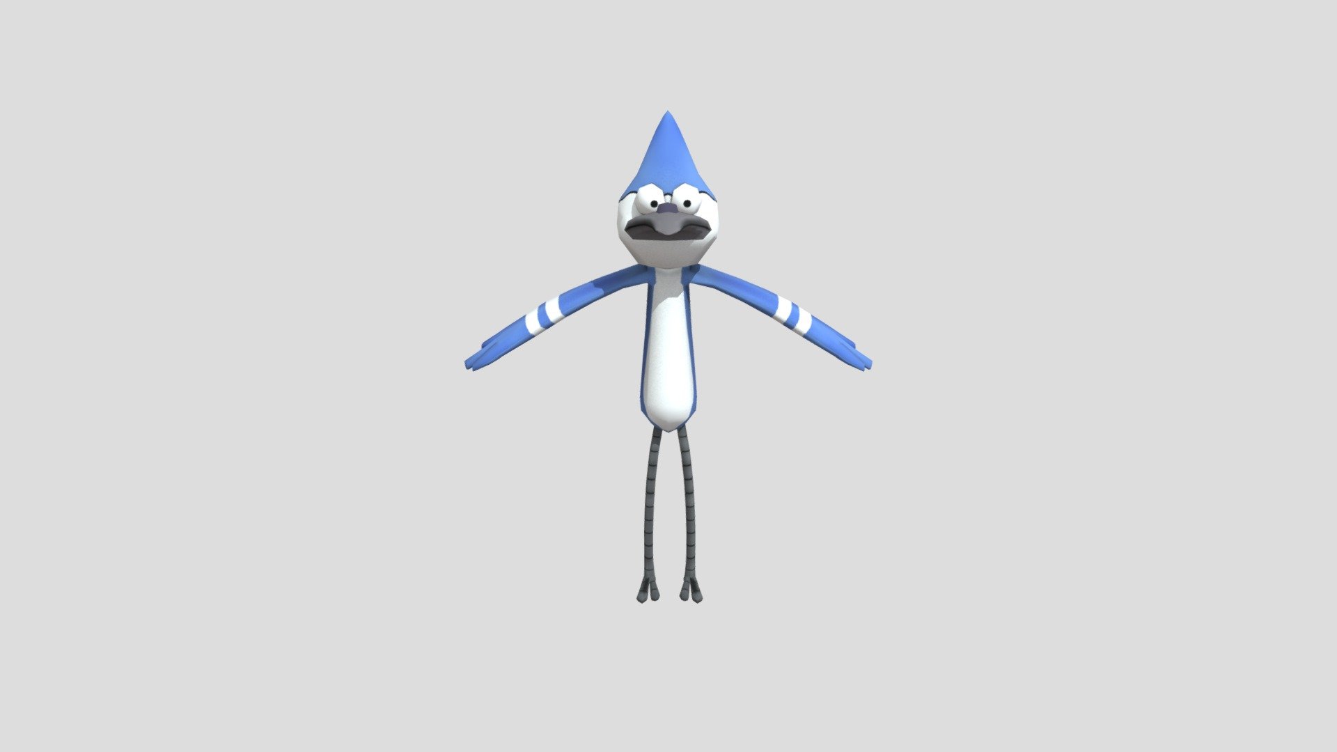 Mordecai - Download Free 3D model by D.p (@Danser.com) [d42bfe7 ...