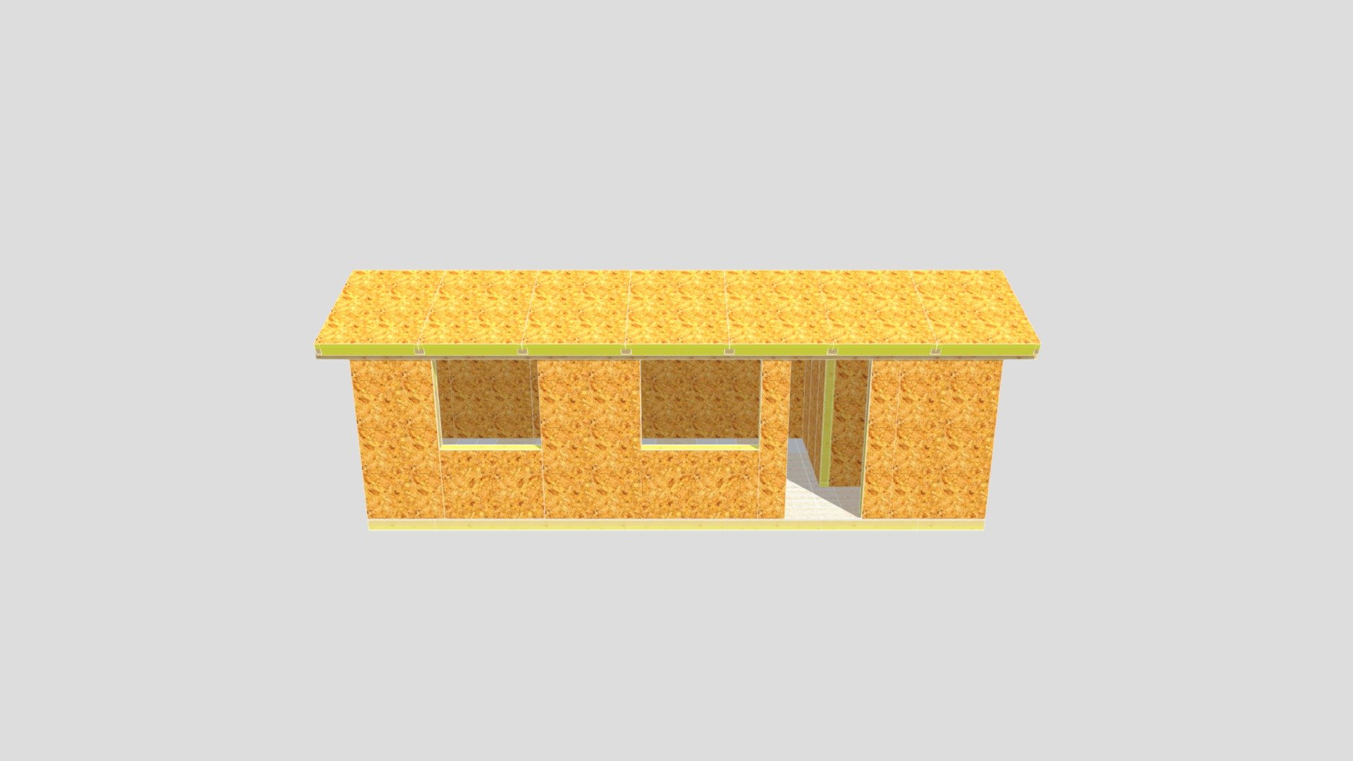 LH - HBlock roof - 2023.01.12 - 3D model by Solcraft [d42c863] - Sketchfab