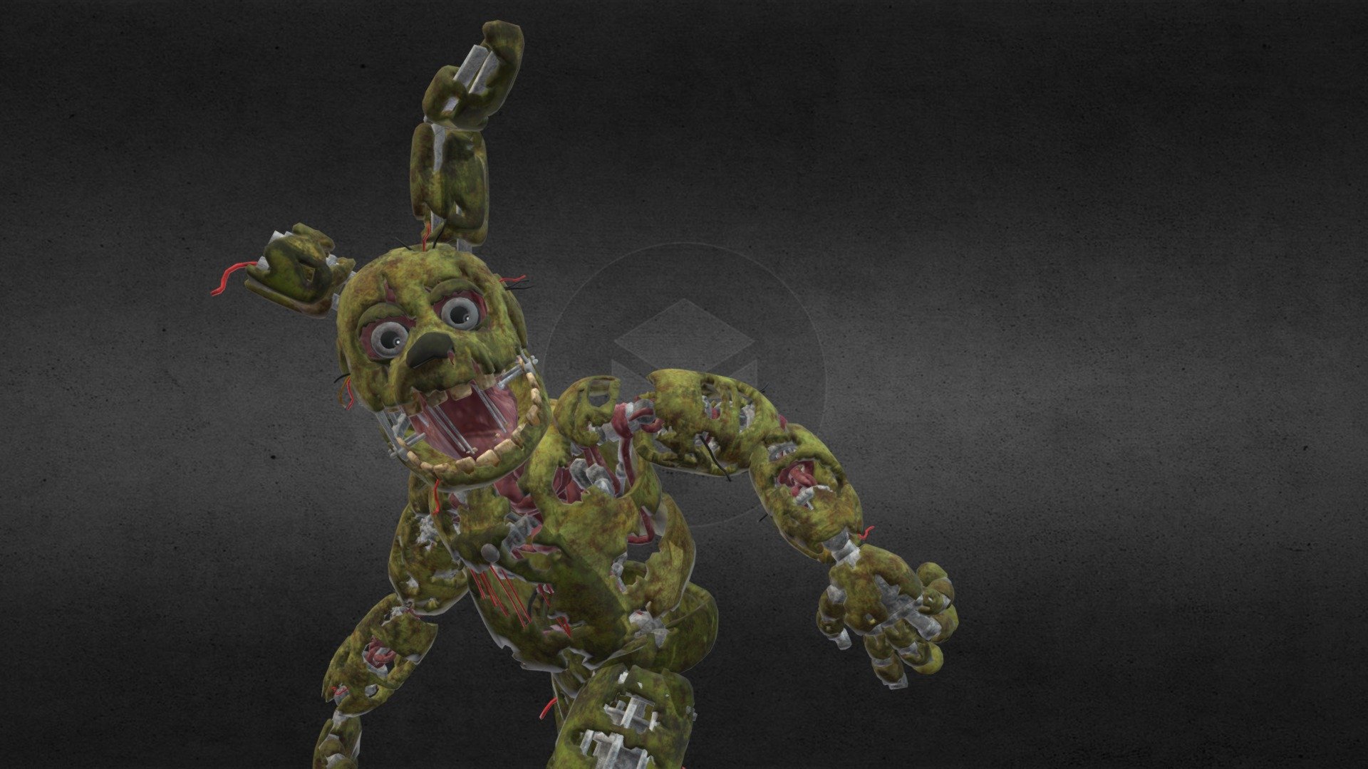 Springtrap - Five Nights at Freddy's 3 - Download Free 3D model by ...