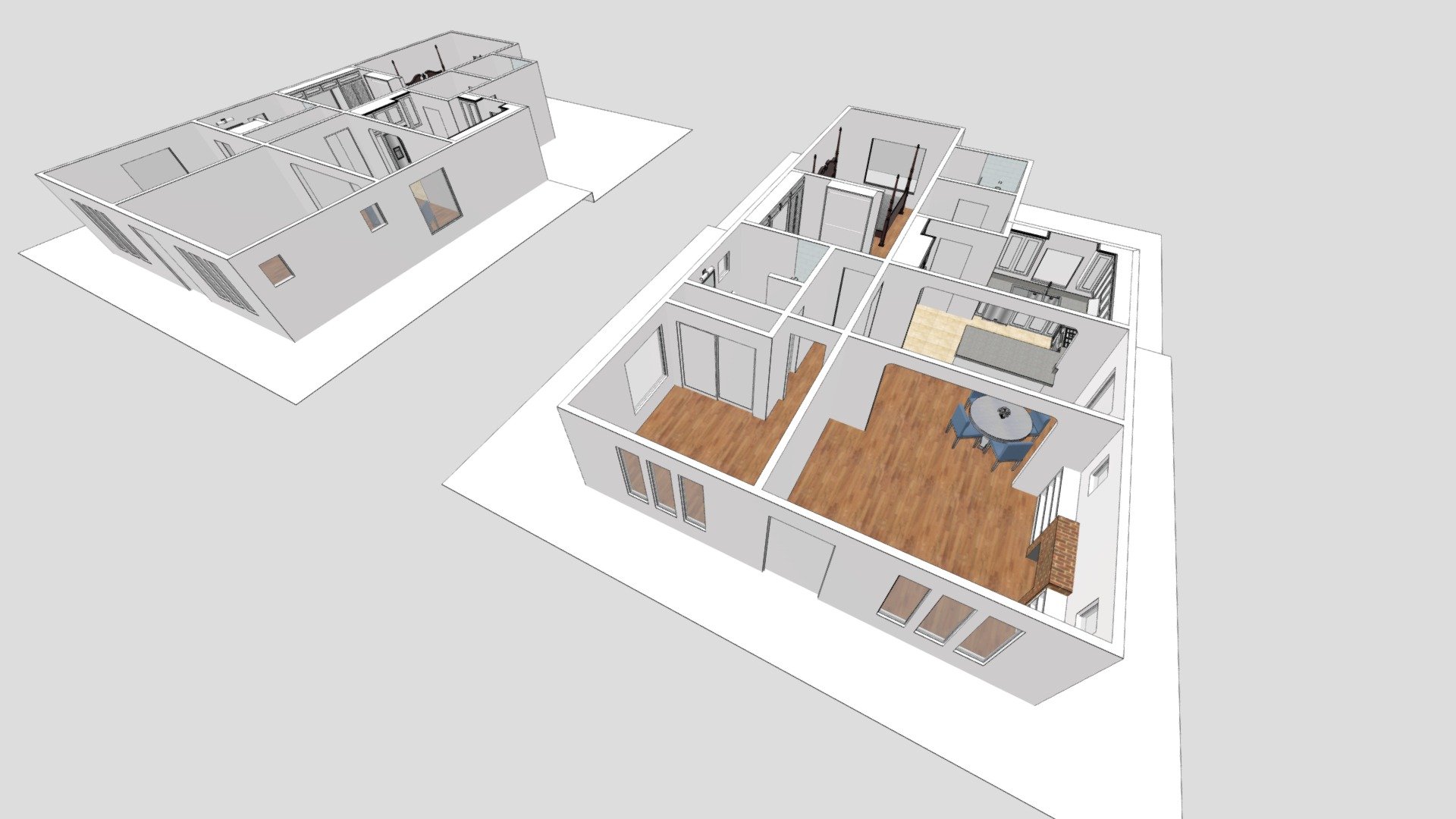 Whole House Interior Remodel - 3D model by Houses (@epicdb) [d42e9cc ...